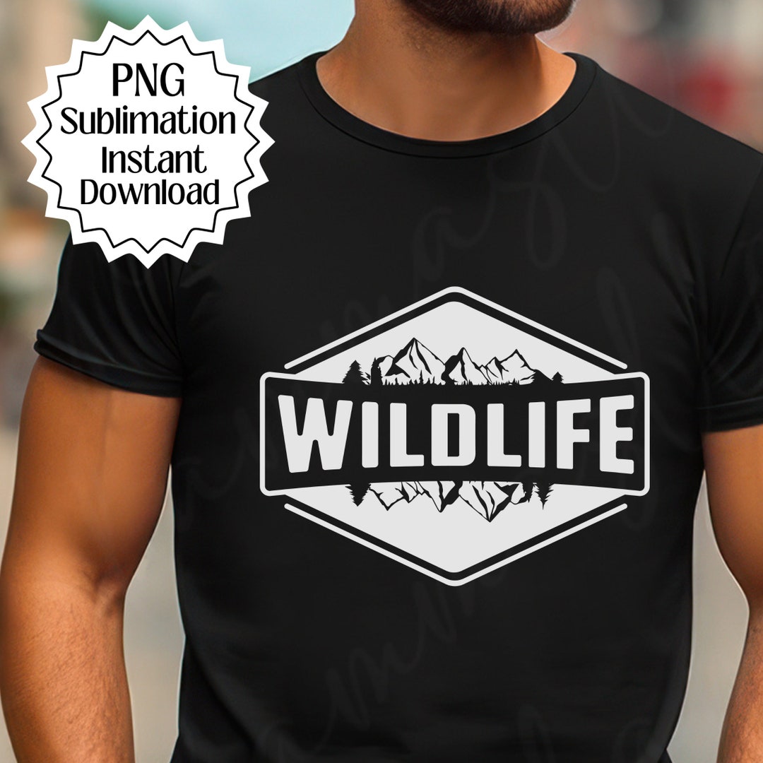 Wildlife Shirt, Wildlife Png, Camping Shirt, Hiking Shirt, Outdoors ...