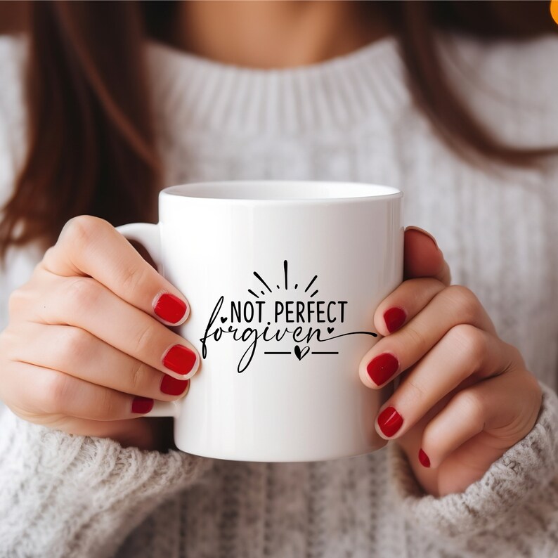Not Perfect Just Forgiven PNG, Forgiven Shirt, Christian Shirt ...