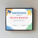 Certificate Template, Editable Class Diploma, Custom Elementary Award ...