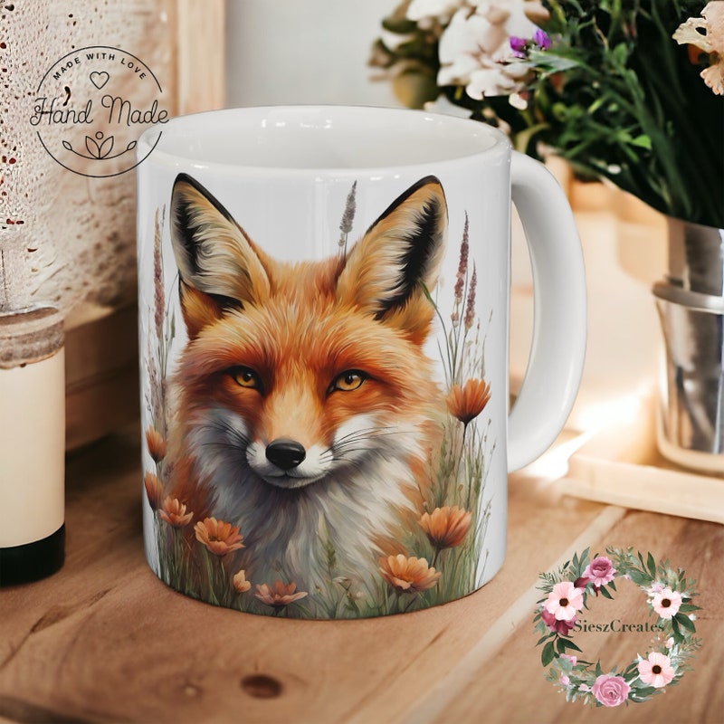 Fox Mug - Etsy
