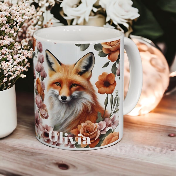 Fox Mug - Etsy