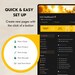 UGC Notion Template Yellow & Black - Dark Mode | UGC Notion Dashboard | Fully Integrated UGC ...