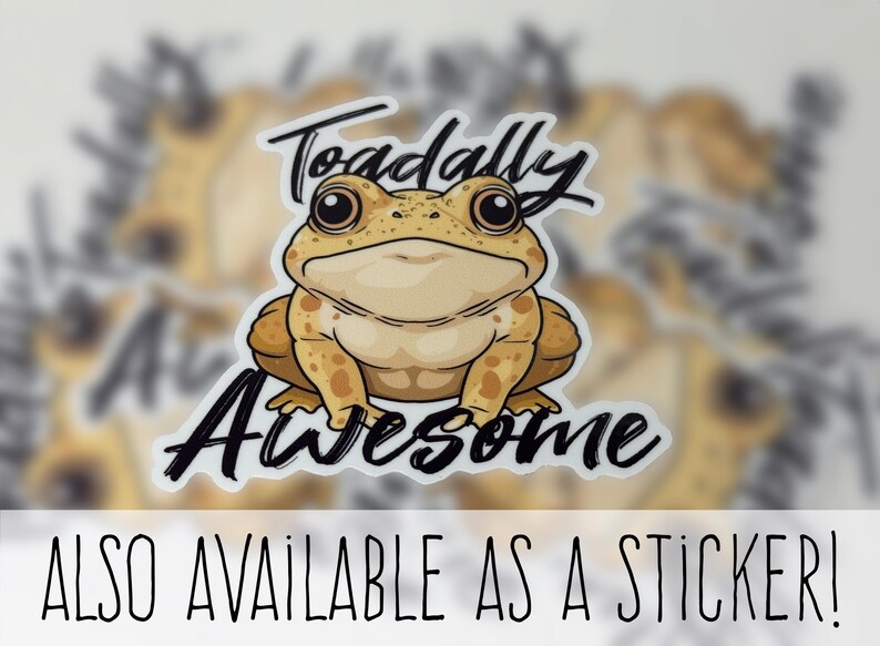 Printable Birthday Card Have a Toadally Awesome Birthday Digital ...