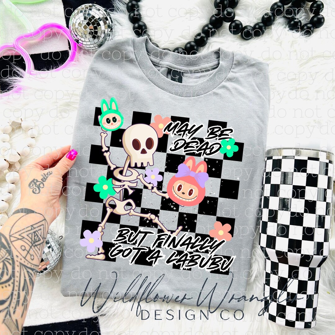 May Be Dead but Finally Got A LABUBU PNG – Spooky Cute Digital Download ...