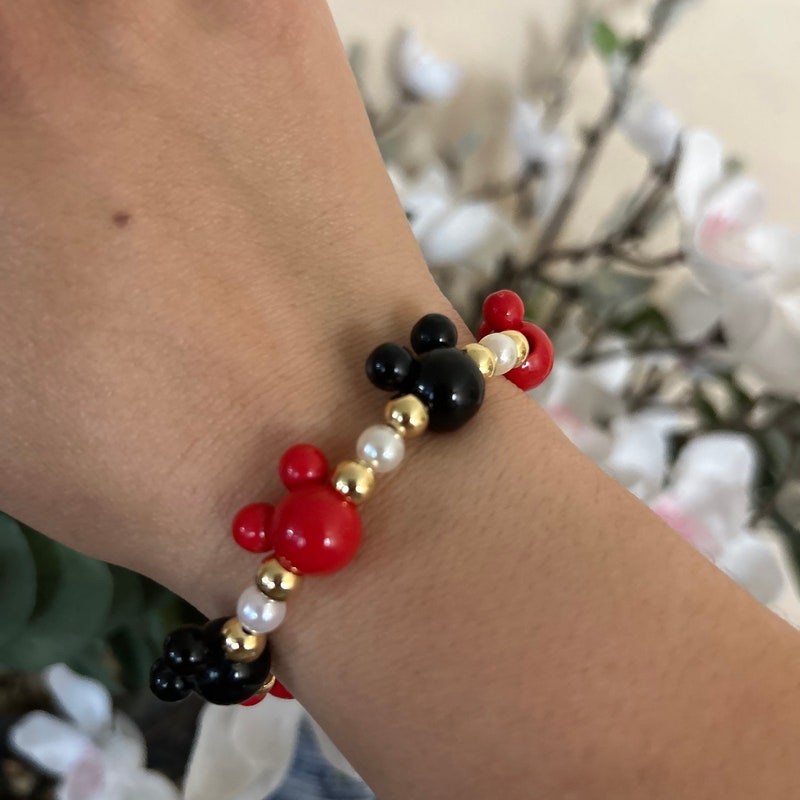 Mickey Bracelet - Etsy