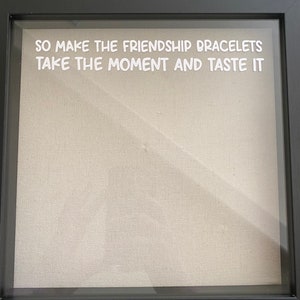 Taylor Swift Eras Tour Shadow Box Frame / Memories / Keepsake / Concert ...