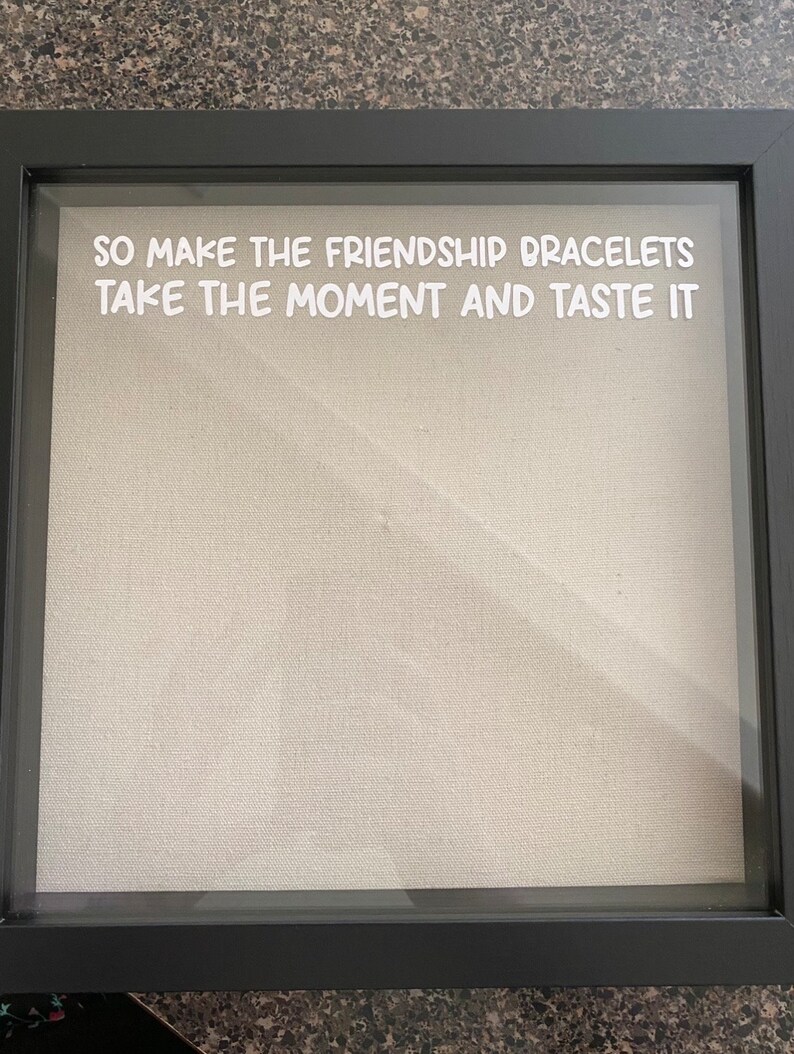 Taylor Swift Eras Tour Shadow Box Frame / Memories / Keepsake / Concert ...