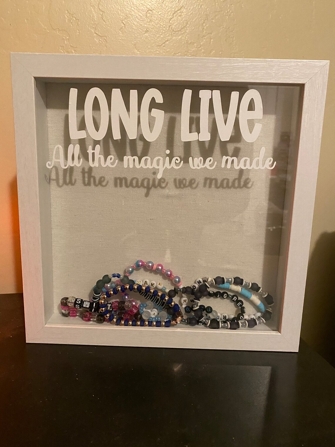 Taylor Swift Eras Tour Shadow Box Frame / Memories / Keepsake / Concert ...