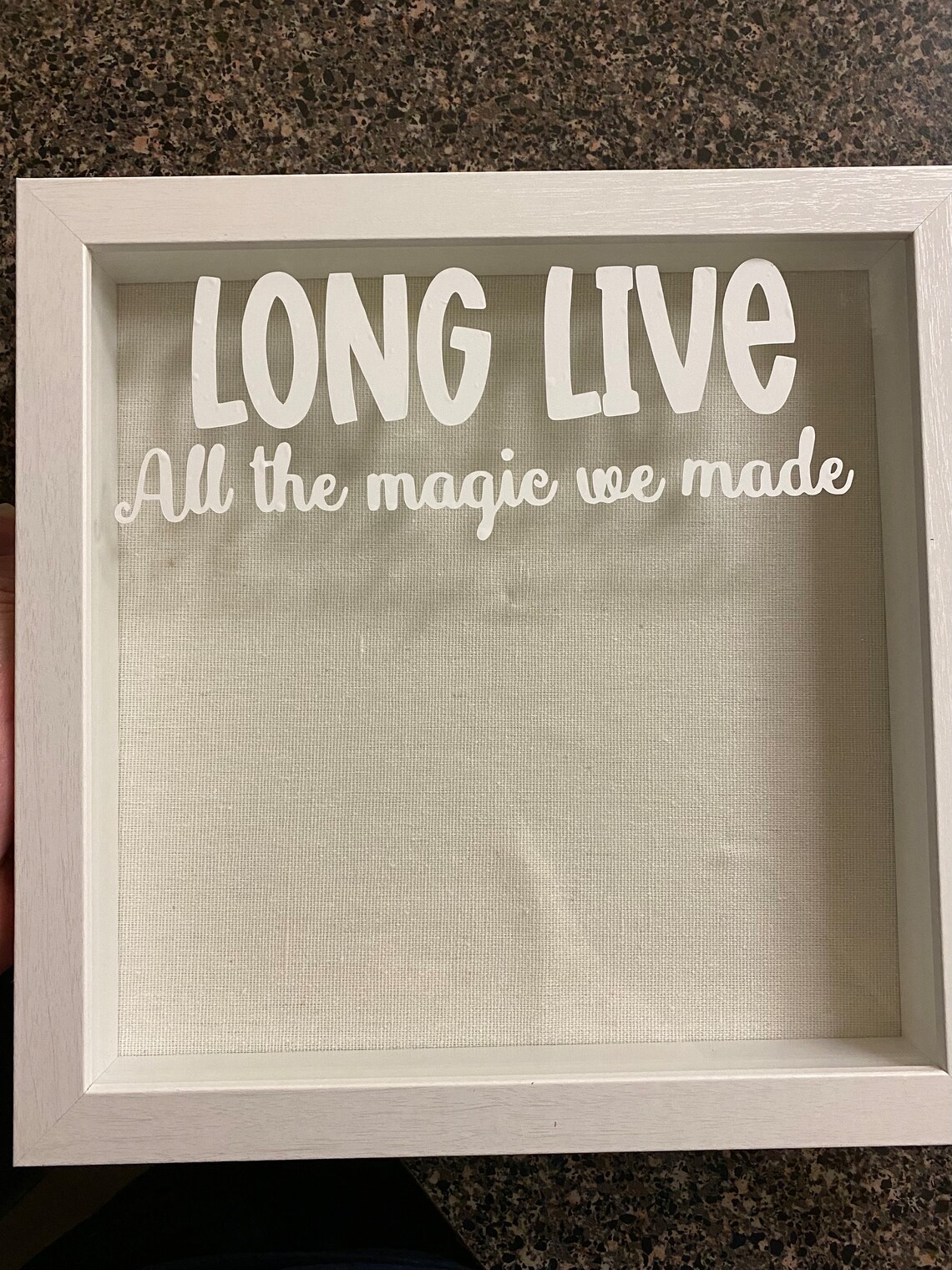 Taylor Swift Eras Tour Shadow Box Frame / Memories / Keepsake / Concert ...