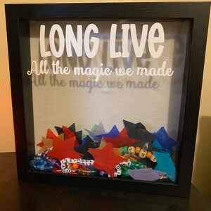 Taylor Swift Eras Tour Shadow Box Frame / Memories / Keepsake / Concert ...