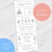 Fun Wedding Infographic Template - Digital Download, Instant, Editable ...
