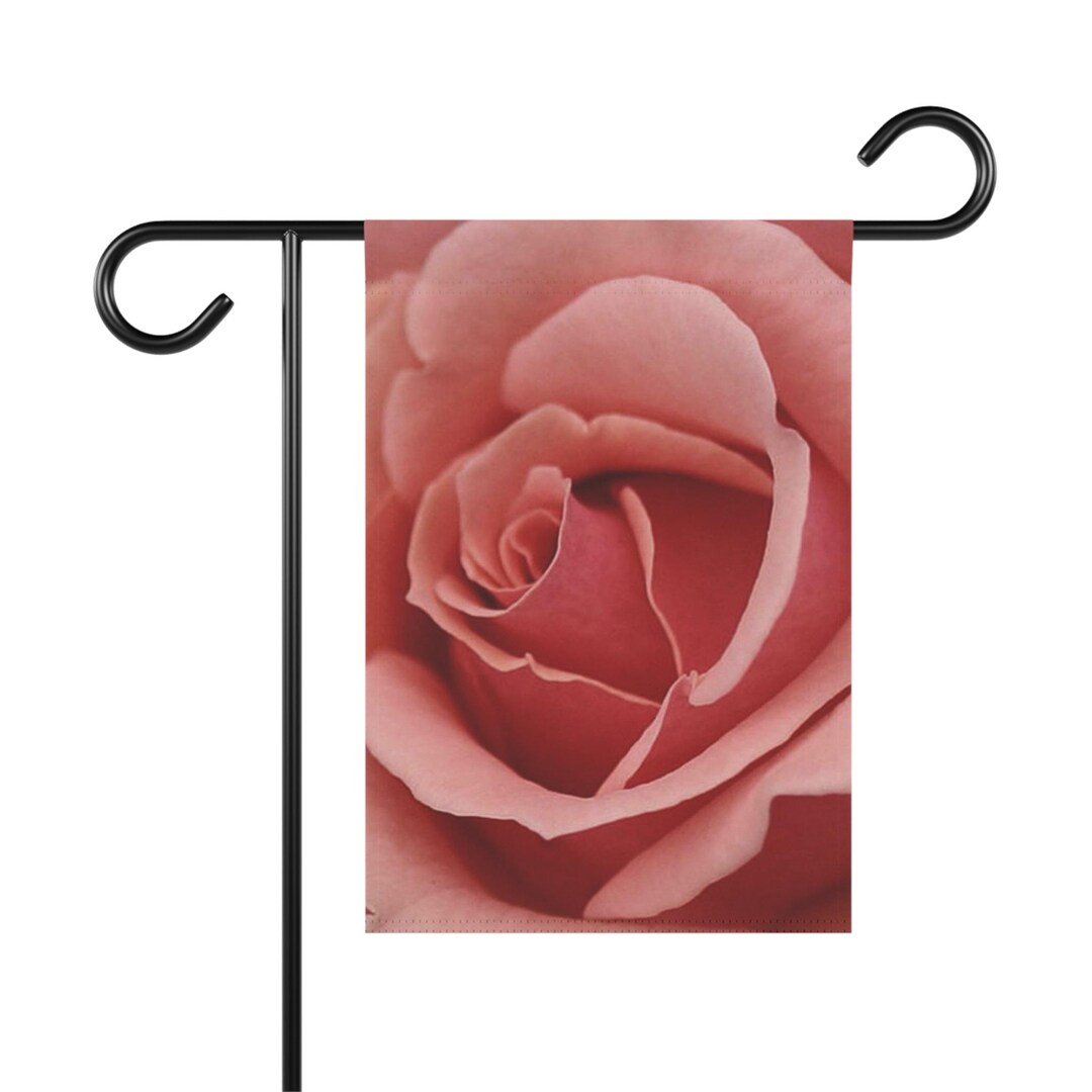 Dusty Pink Rose Flags Valentine's Garden & House Banner - Etsy