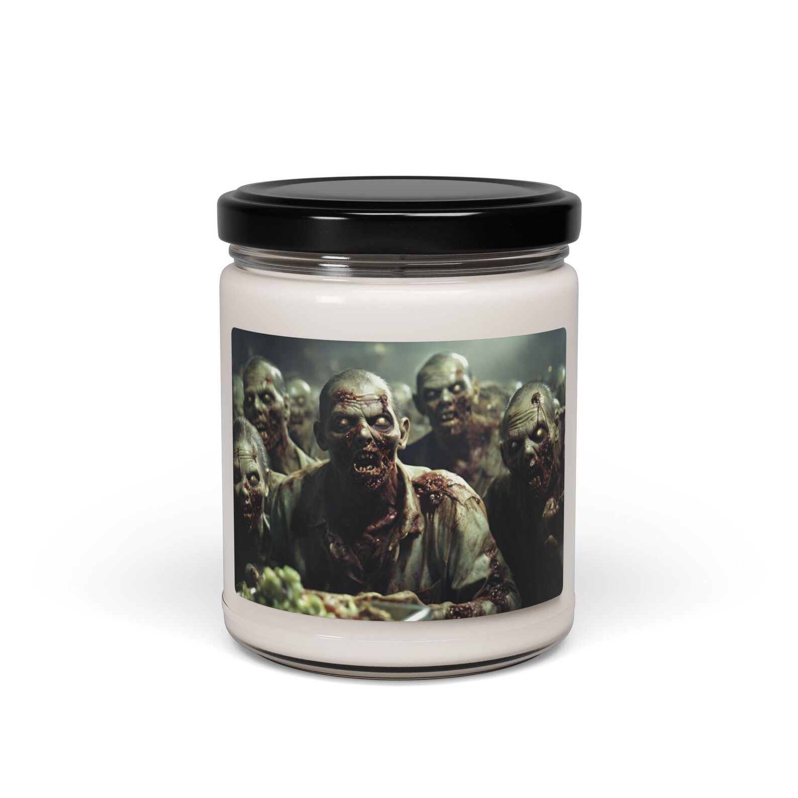 Horrific Zombie Horde Halloween Scented Soy Candle, 9oz - Etsy