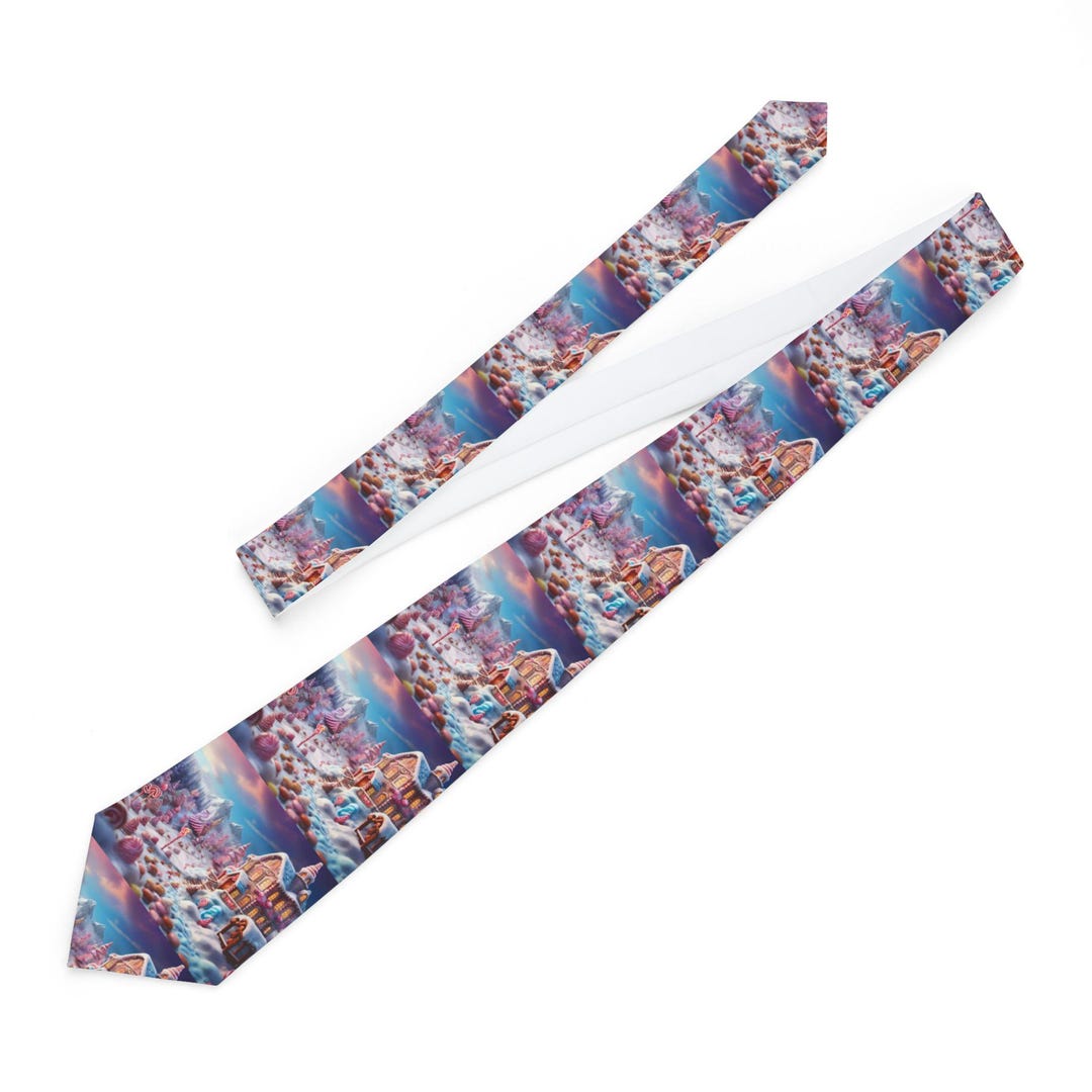 Candy Land Christmas Necktie - Etsy