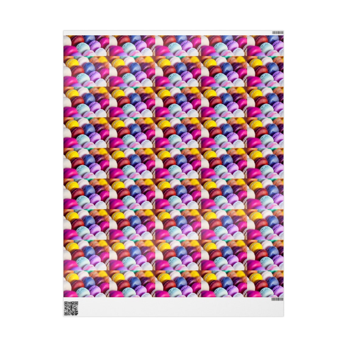 Colorful Macaroons Birthday Wrapping Papers - Etsy