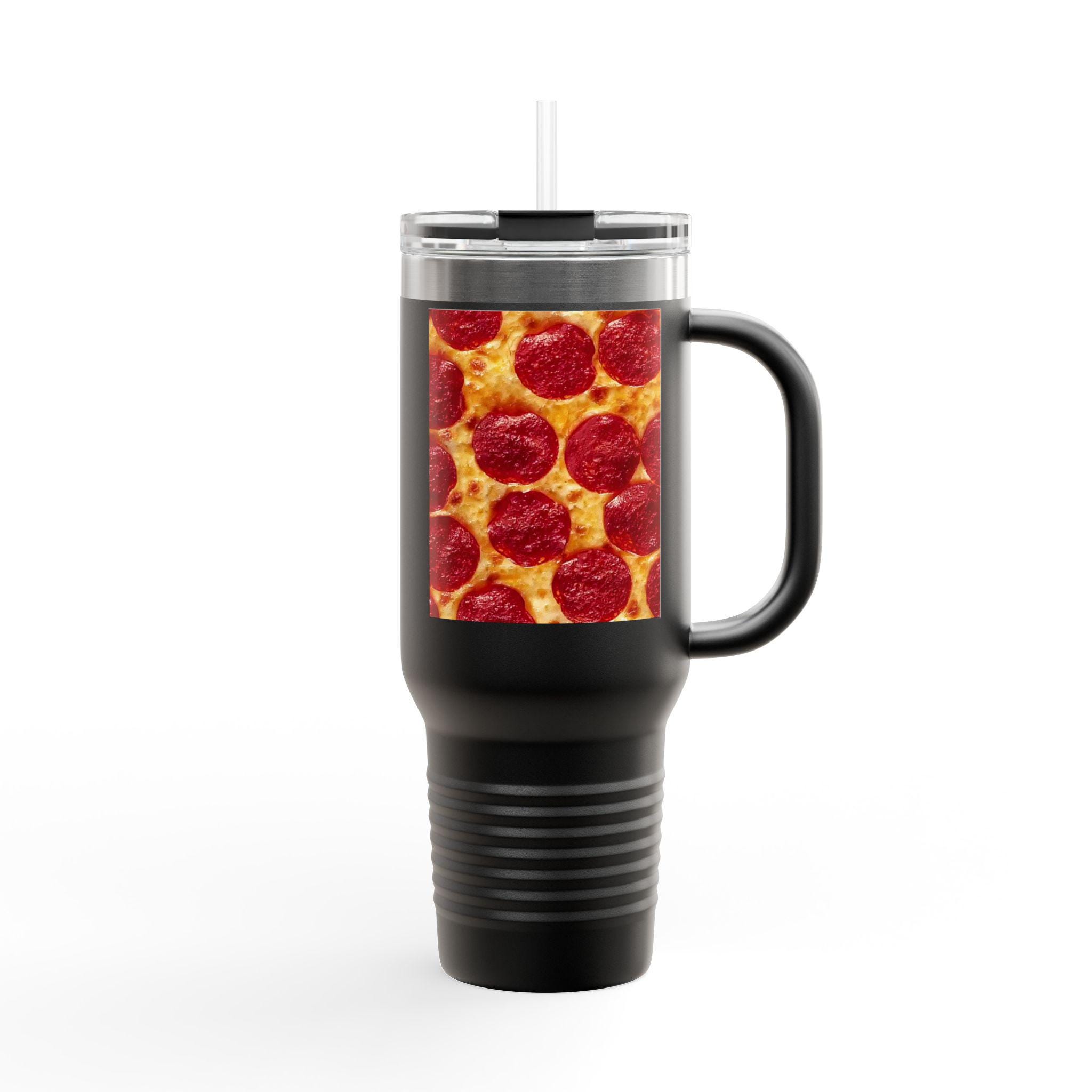 Pepperoni Pizza Insulated Travel Mug - 40oz - Etsy