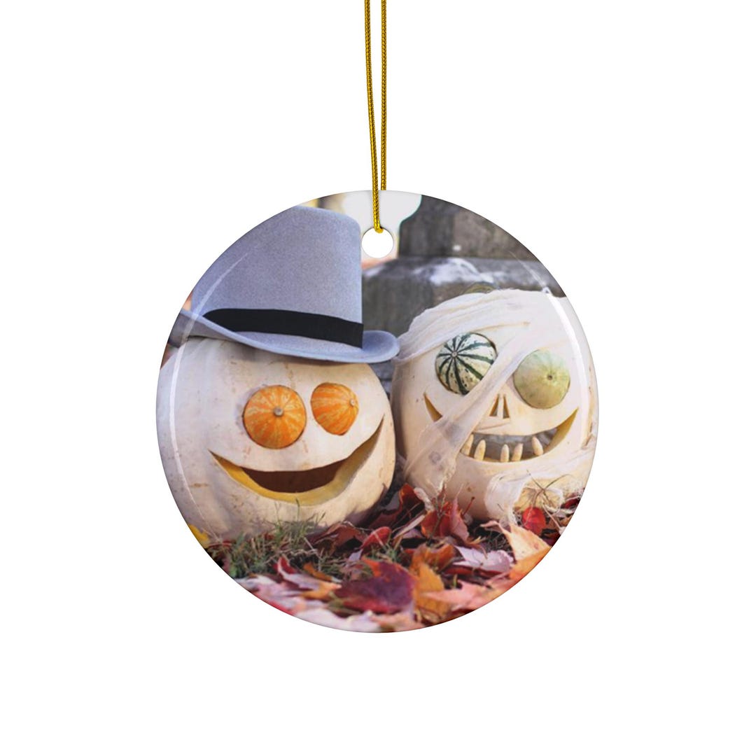 White Pumpkin Bride and Groom White Pumpkins Wedding Halloween ...