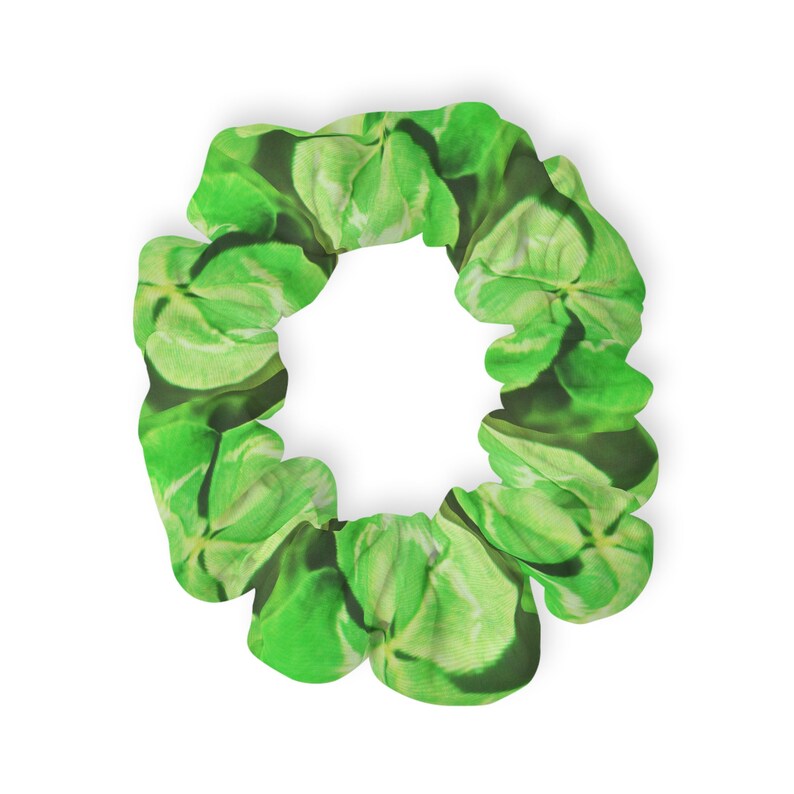 Four Leaf Clover St. Patrick's Day Scrunchie - Etsy Australia