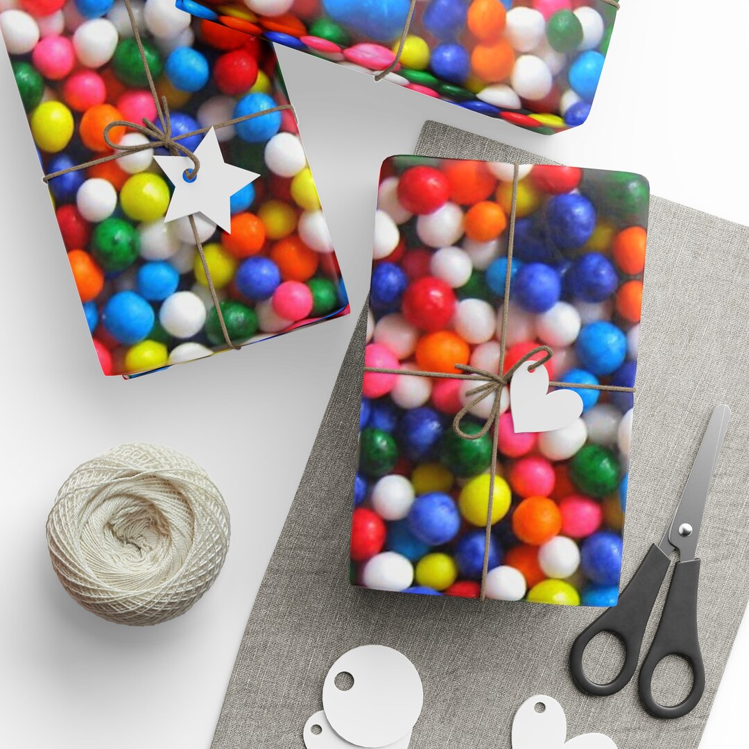 Colorful Candy Sprinkles Birthday Wrapping Papers - Etsy
