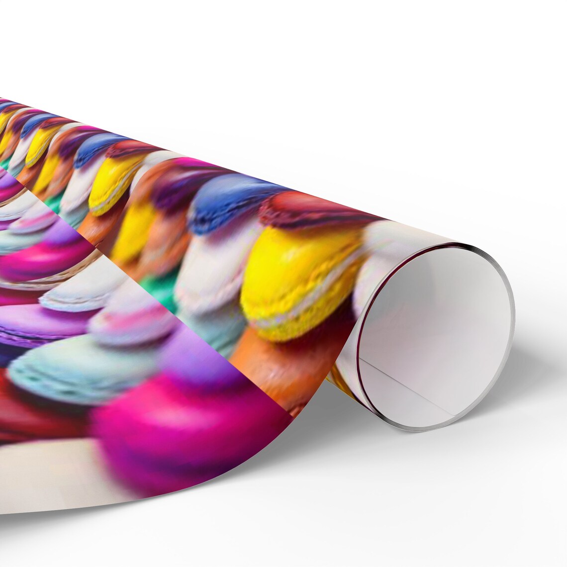 Colorful Macaroons Birthday Wrapping Papers - Etsy