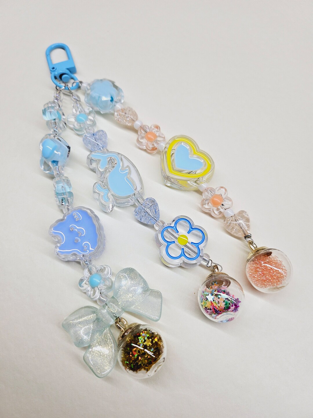 Cute Kawaii Key Ring, Key Chain, Phone Charm, Key Ring for Hand Bag ...