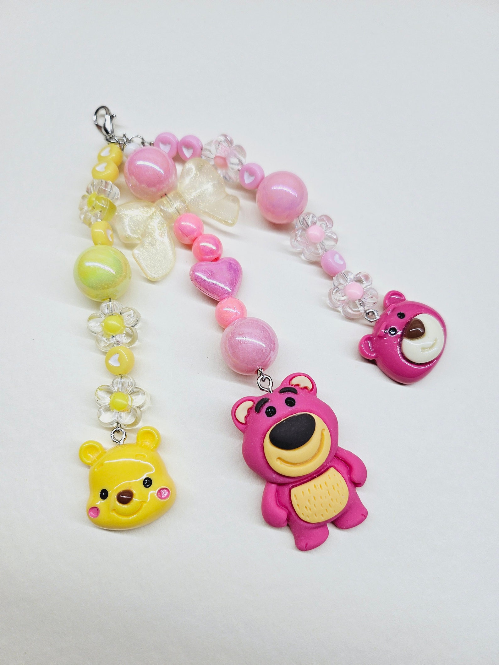 Cute Kawaii Cartoon Key Ring, Key Chain, Phone Charm, Key Ring for Hand ...