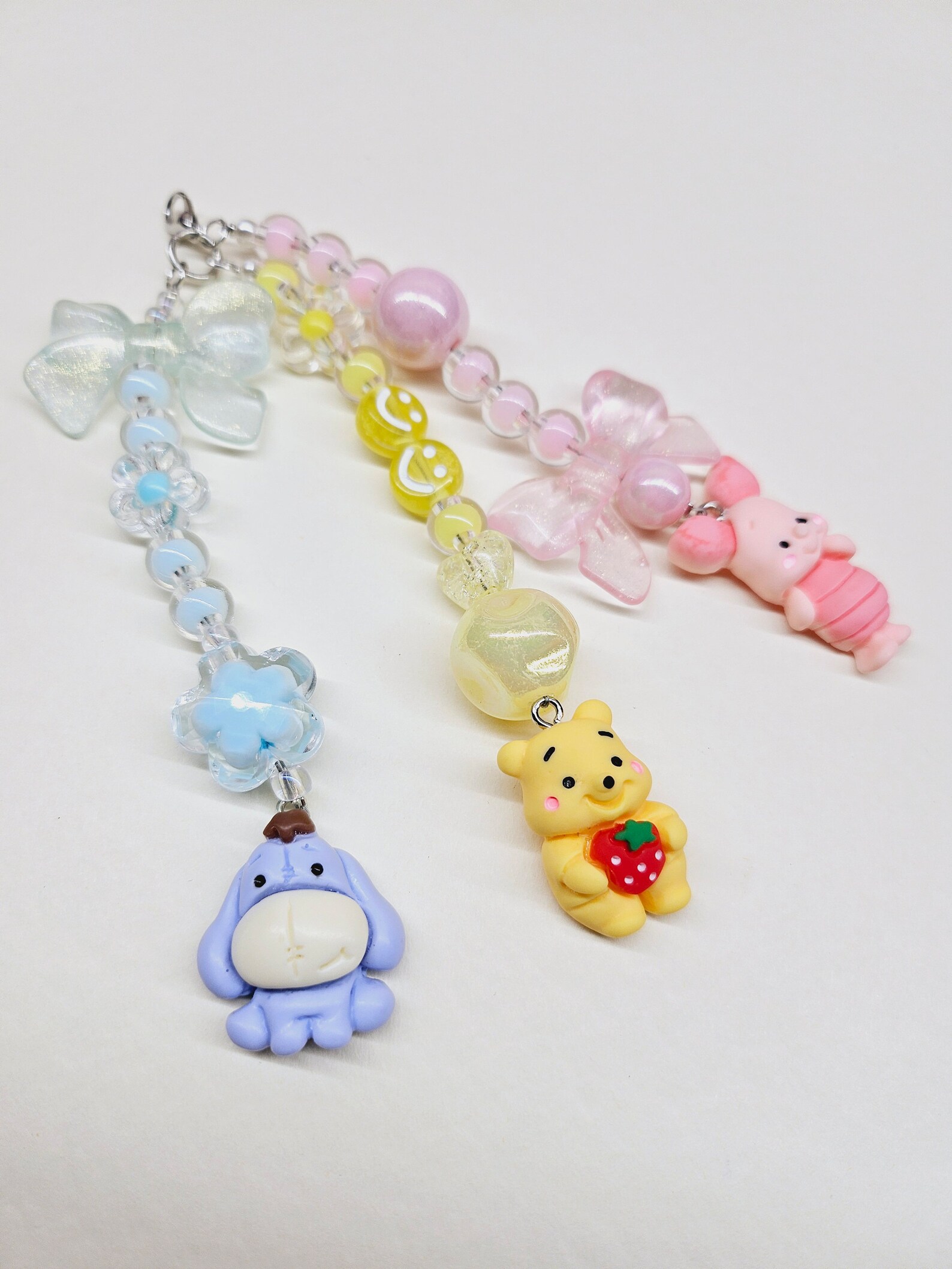Cute Kawaii Cartoon Key Ring, Key Chain, Phone Charm, Key Ring for Hand ...