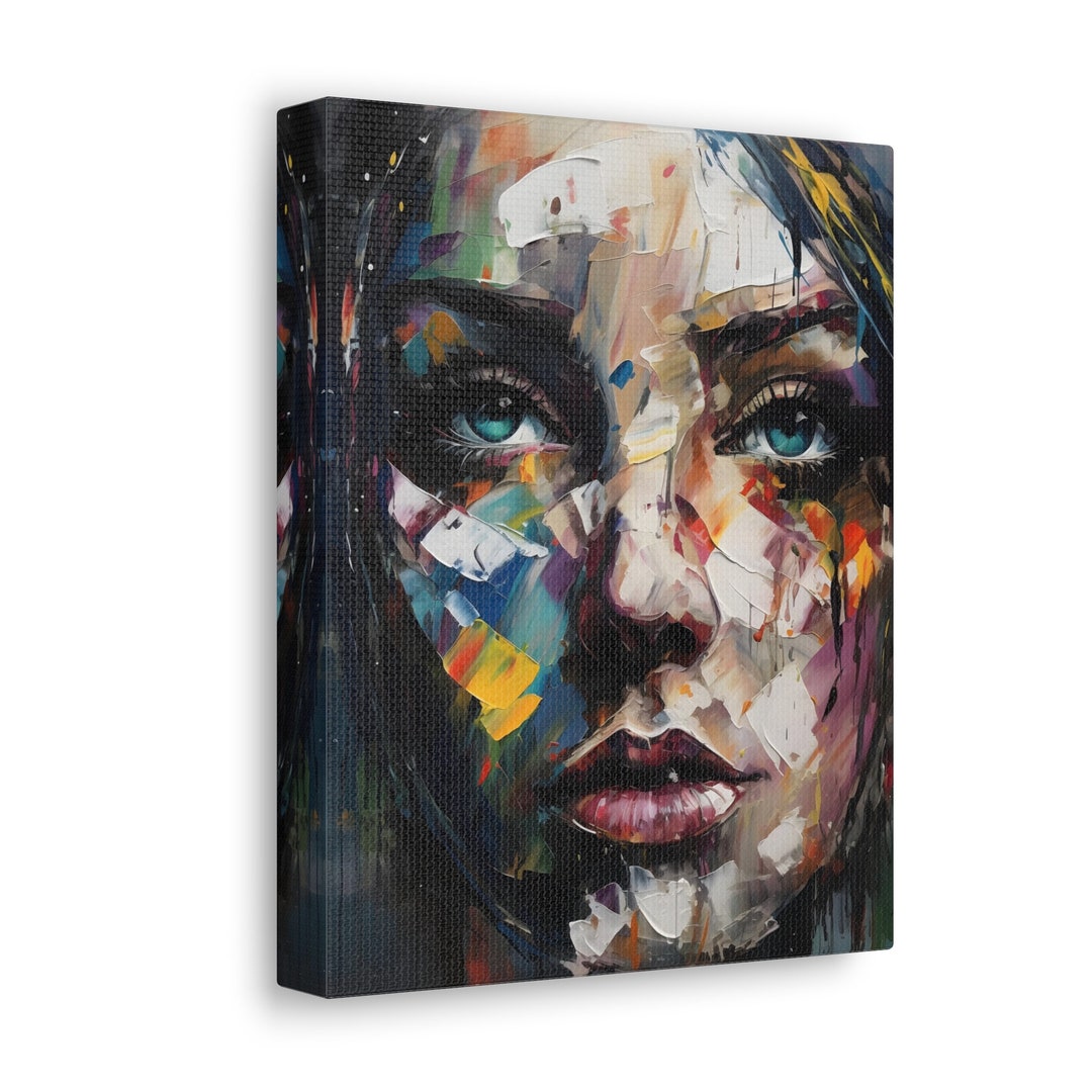 Intertwined Identities I by Julian Rhodes Abstract Art Woman - Etsy