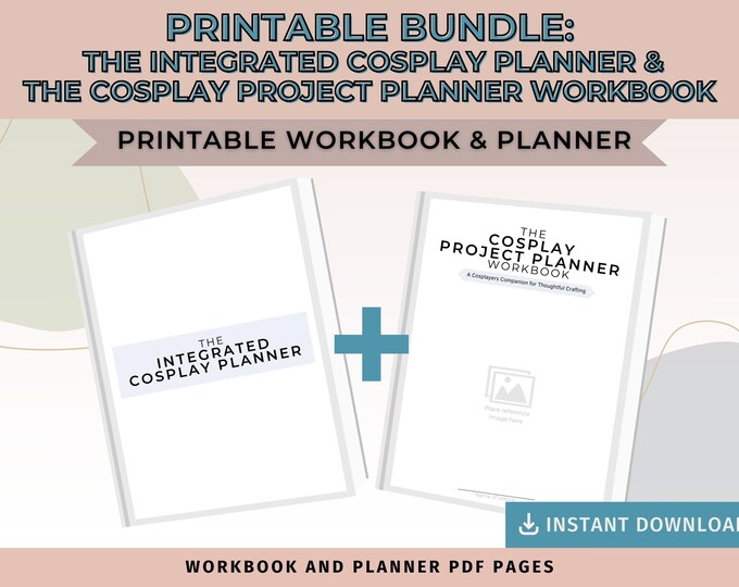 PRINTABLE BUNDLE: the Integrated Cosplay Planner & the Cosplay Project ...