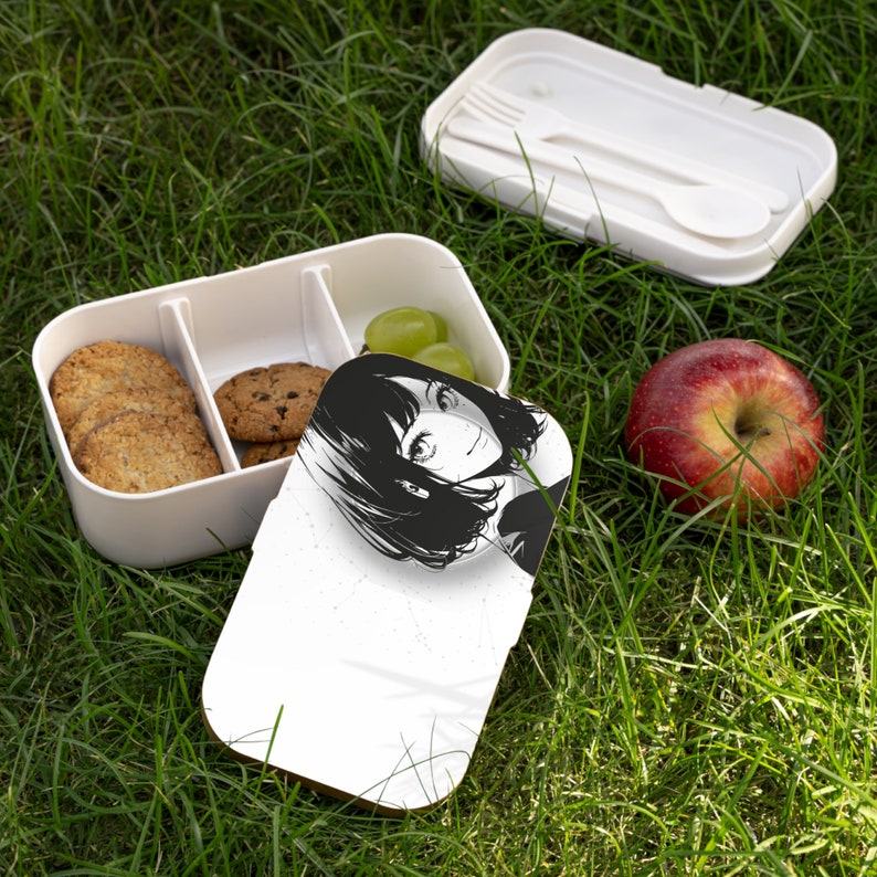 Anime Girl Bento Lunch Box Japanese Lunchbox Eco-friendly Lunch Anime ...