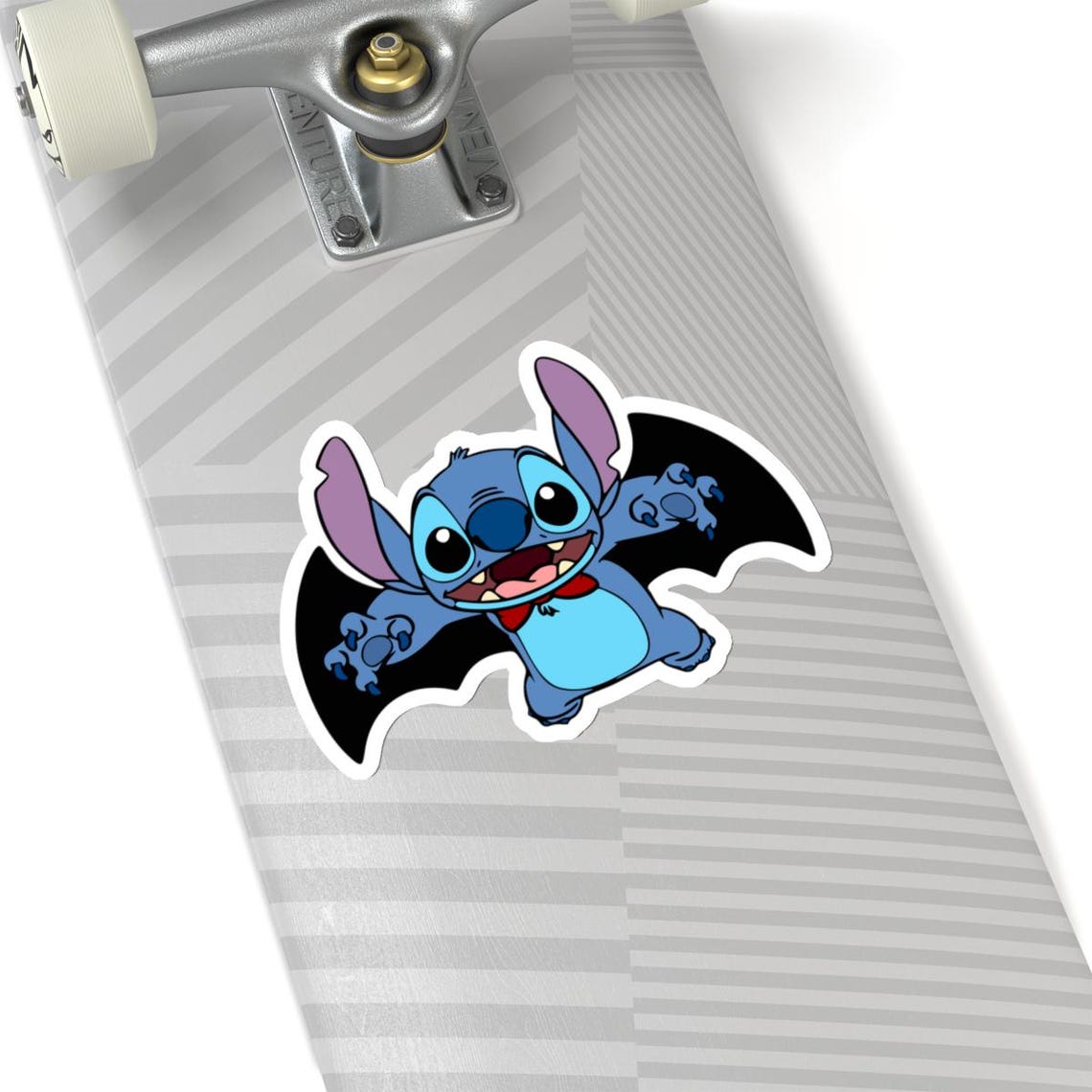 Spooky Vampire Stitch Sticker Halloween Edition Cute and Creepy Decor ...