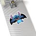 Spooky Vampire Stitch Sticker Halloween Edition Cute and Creepy Decor ...