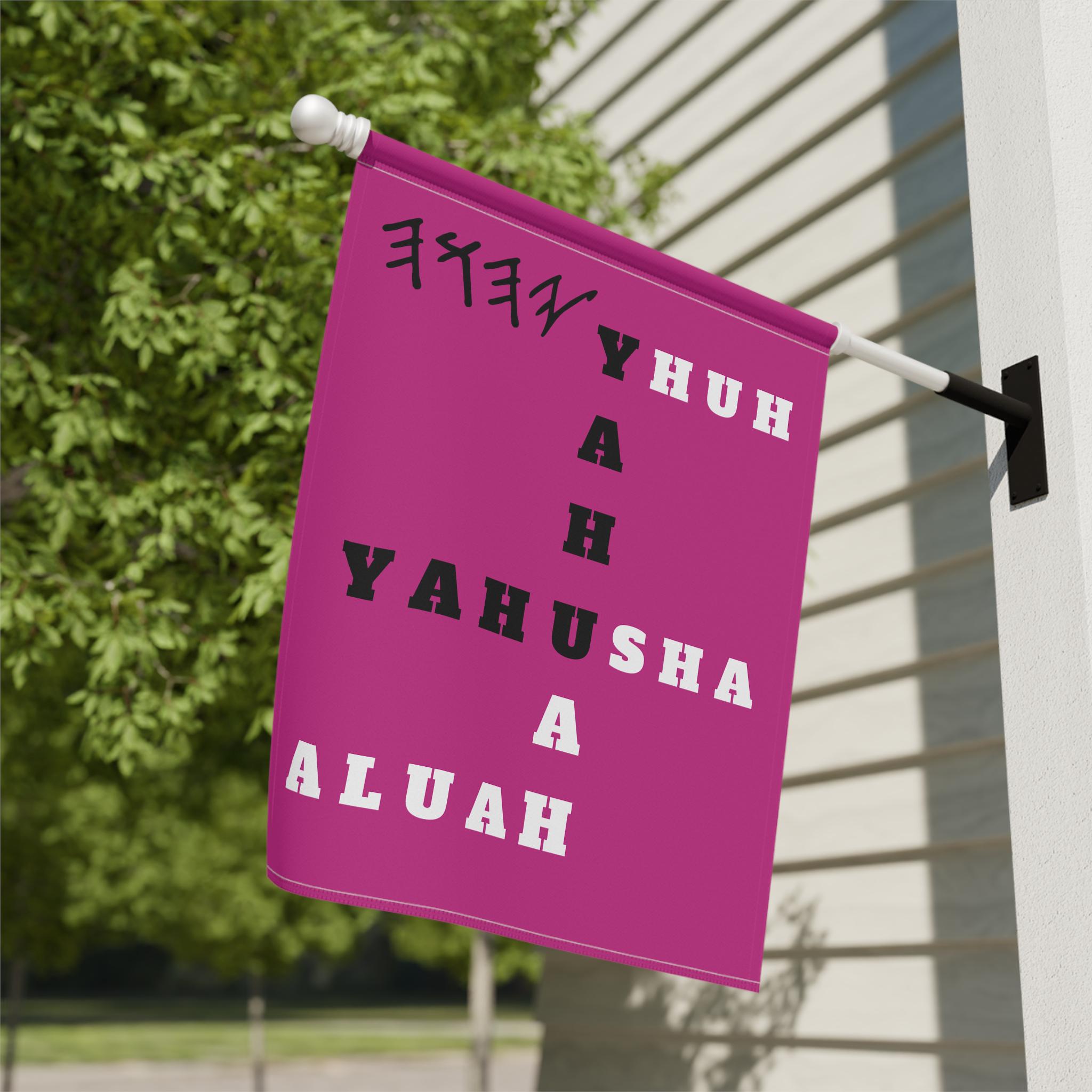 Hebrew Names Pink Garden & House Banner, YHWH, YHUH, YAHUAH - Etsy