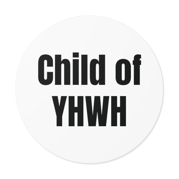 Yhwh Car Sticker - Etsy