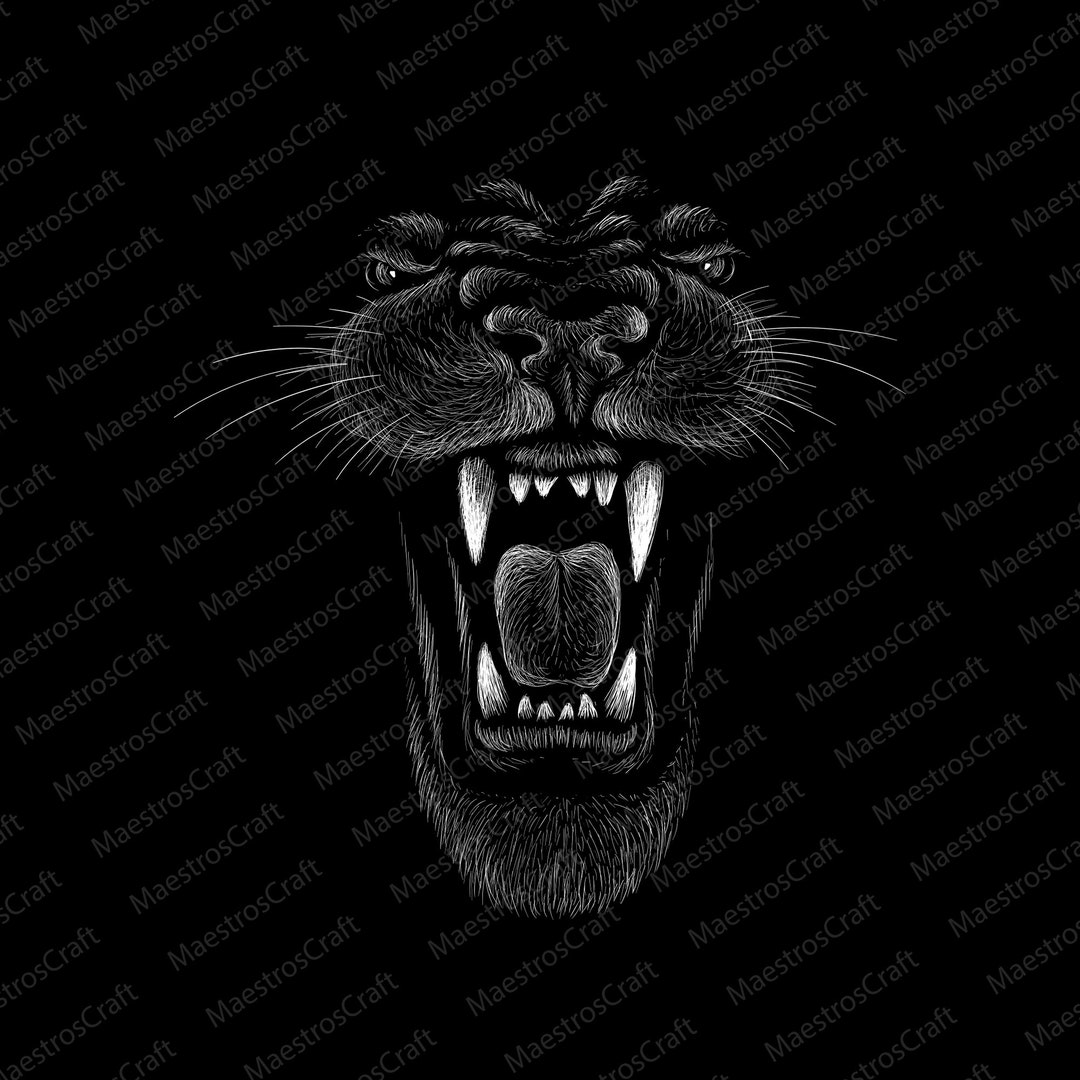 Roar, Panther Png - Etsy