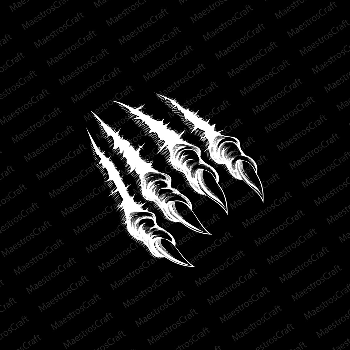 3d, Paw Scratch, Digital Download - Etsy