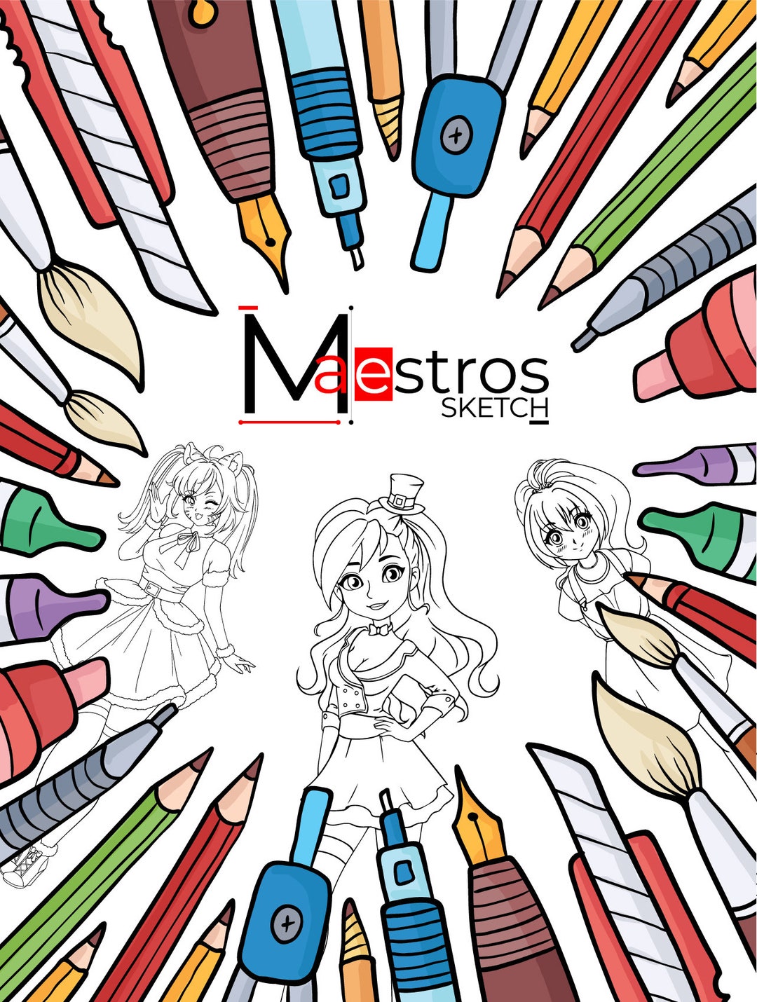 Barbie Coloring Book, Barbie Digital Print, Kids Coloring Book, for ...