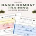 Army Basic Combat Training 10 Week Schedule and Countdown Calendar for ...