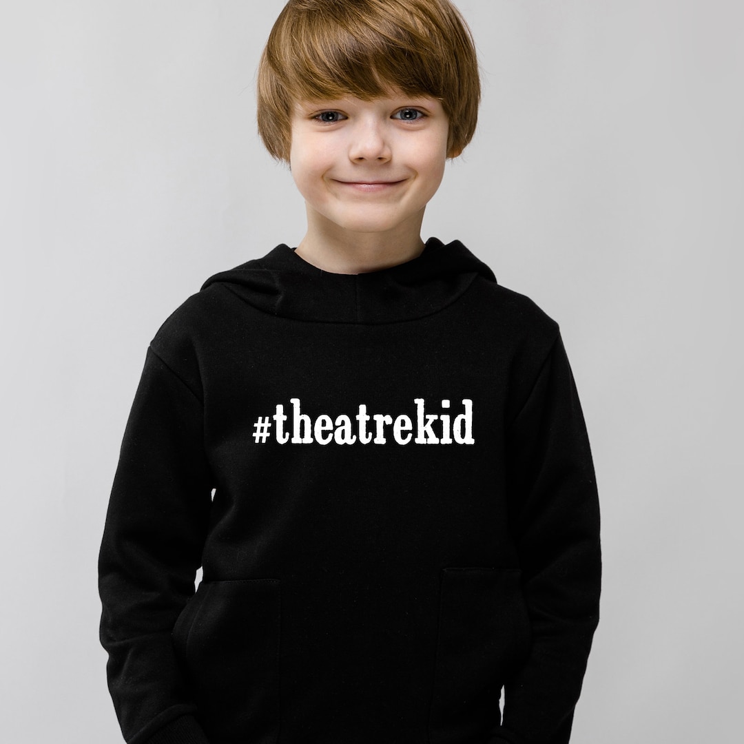 Theatre Kid Youth Fleece Hoodie Sweatshirt | Theater Drama Student ...