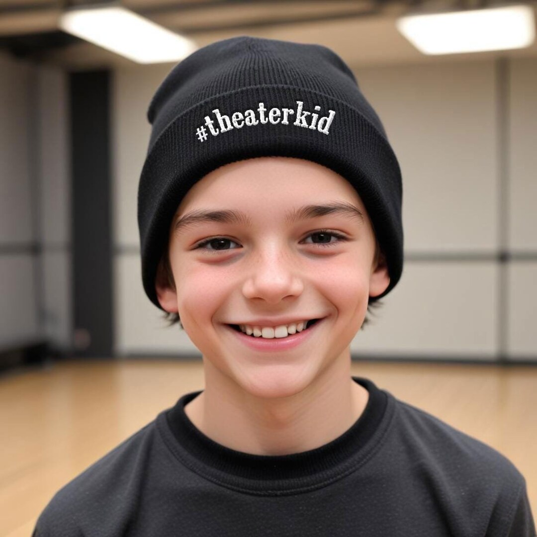 Theater Kid Cuffed Beanie | Drama Student Actor Dance Music Broadway ...