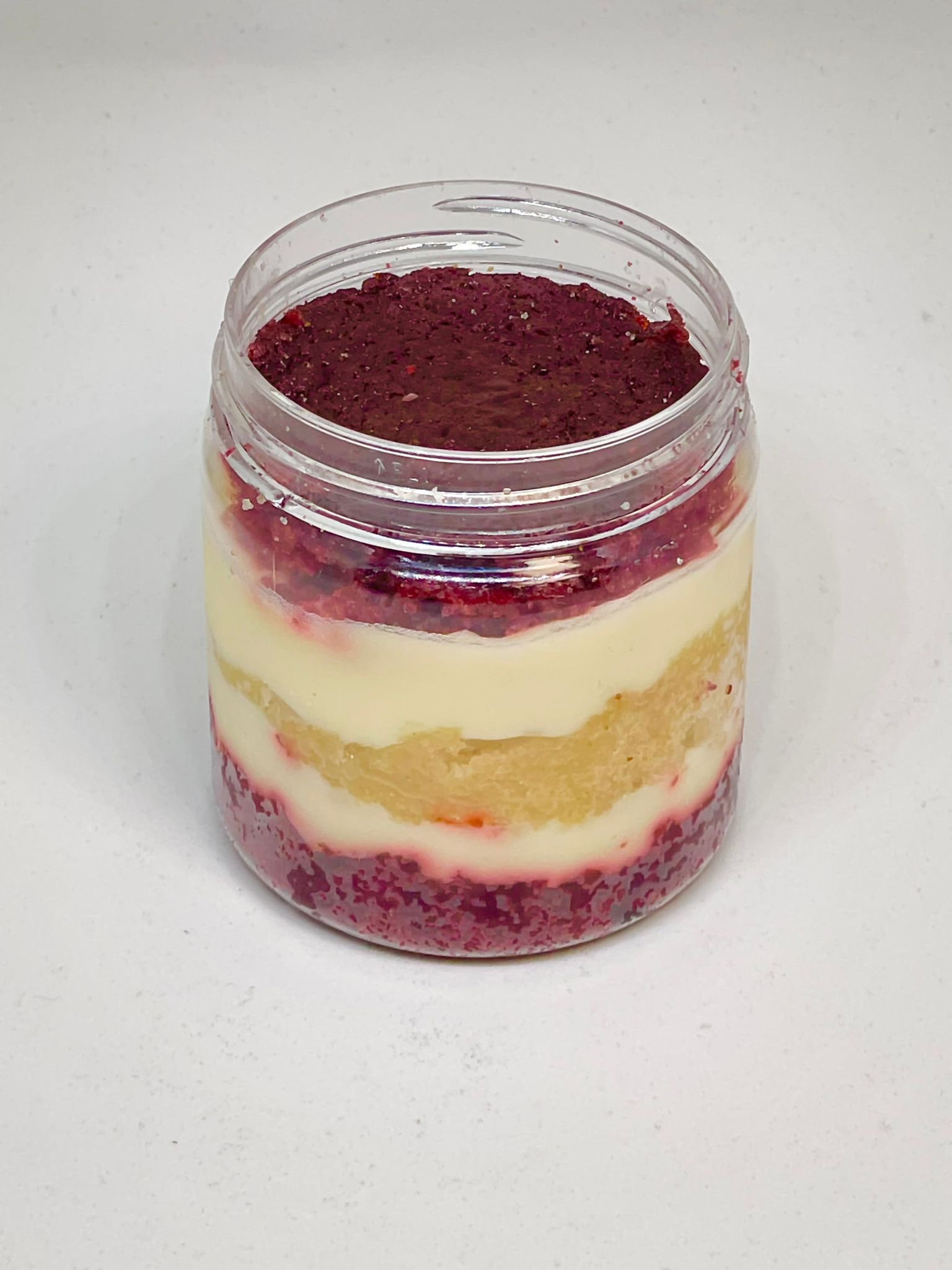 Mini Red Velvet and Vanilla Sponge Cake Jar With Buttercream - Etsy