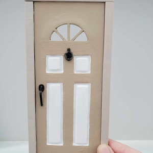 YOUR Front Door in Miniature Custom 7 Inch Tall Miniature Door ...