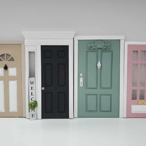 YOUR Front Door in Miniature Custom 7 Inch Tall Miniature Door ...