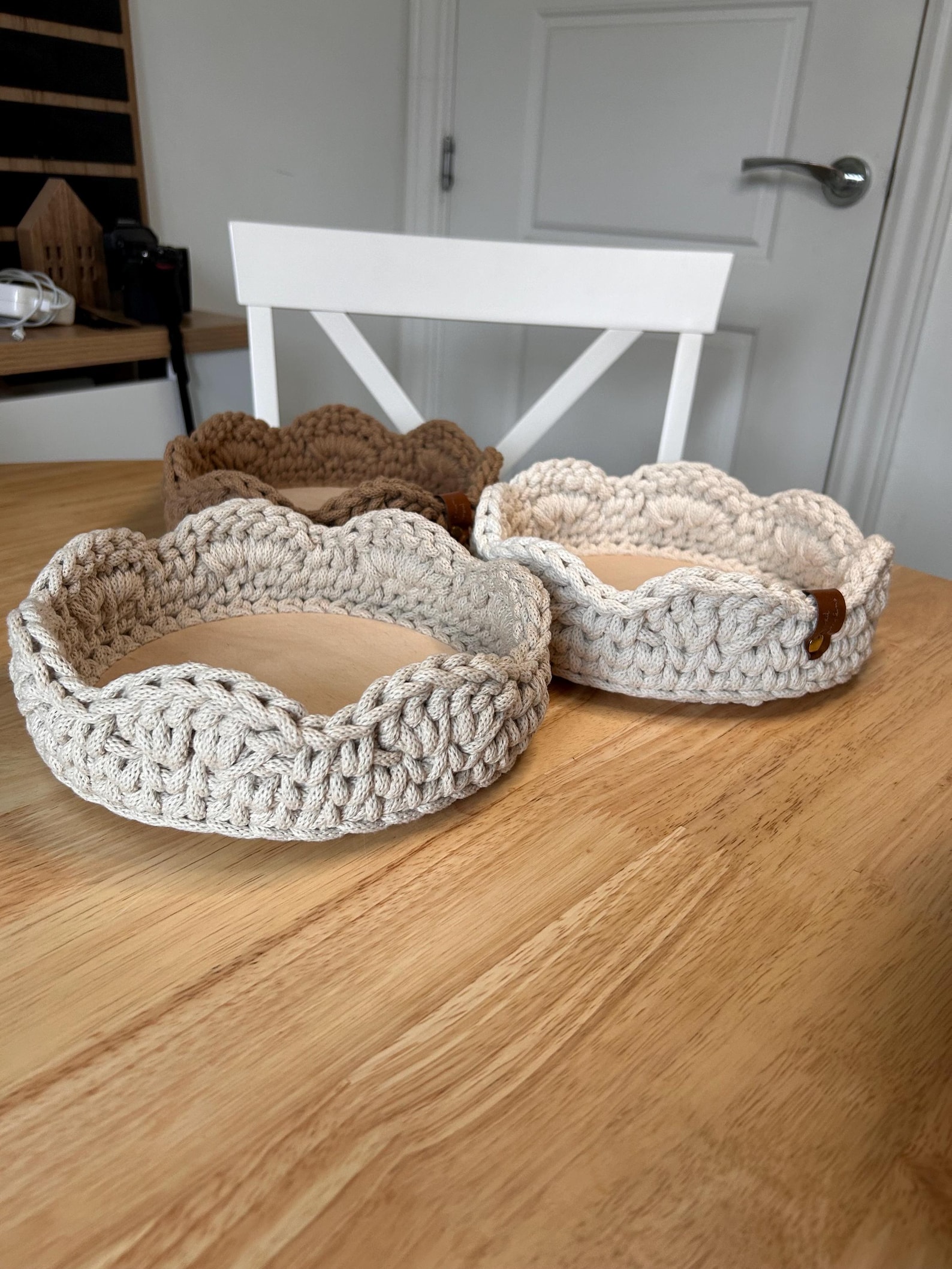 Scalloped Tray Crochet Pattern, Crochet Pattern for Elegant Tray, PDF ...