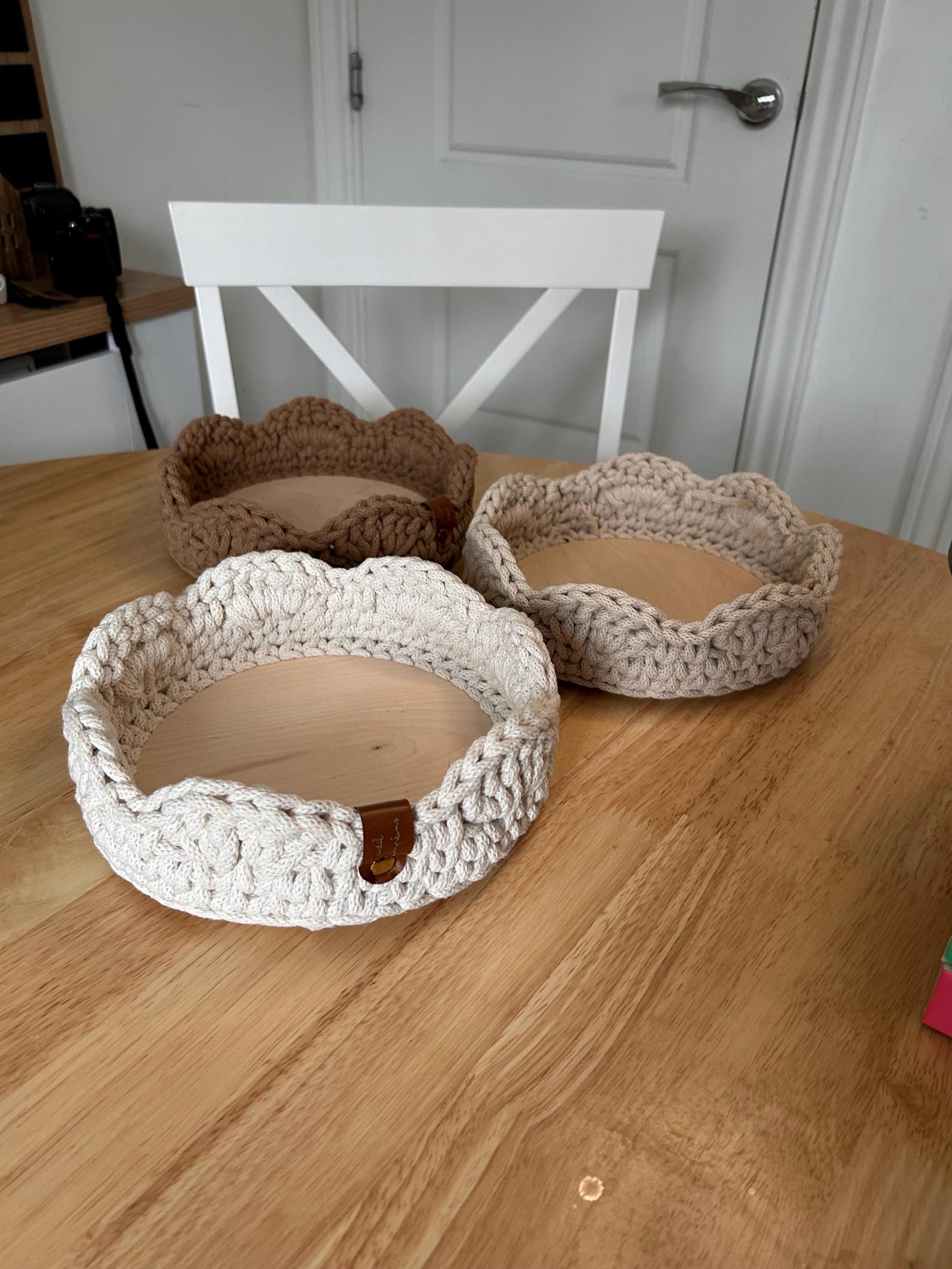 Scalloped Tray Crochet Pattern, Crochet Pattern for Elegant Tray, PDF ...