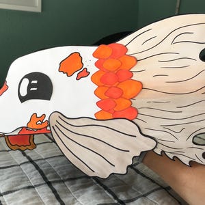 Koi Fish Themed Dragon Puppet - Etsy