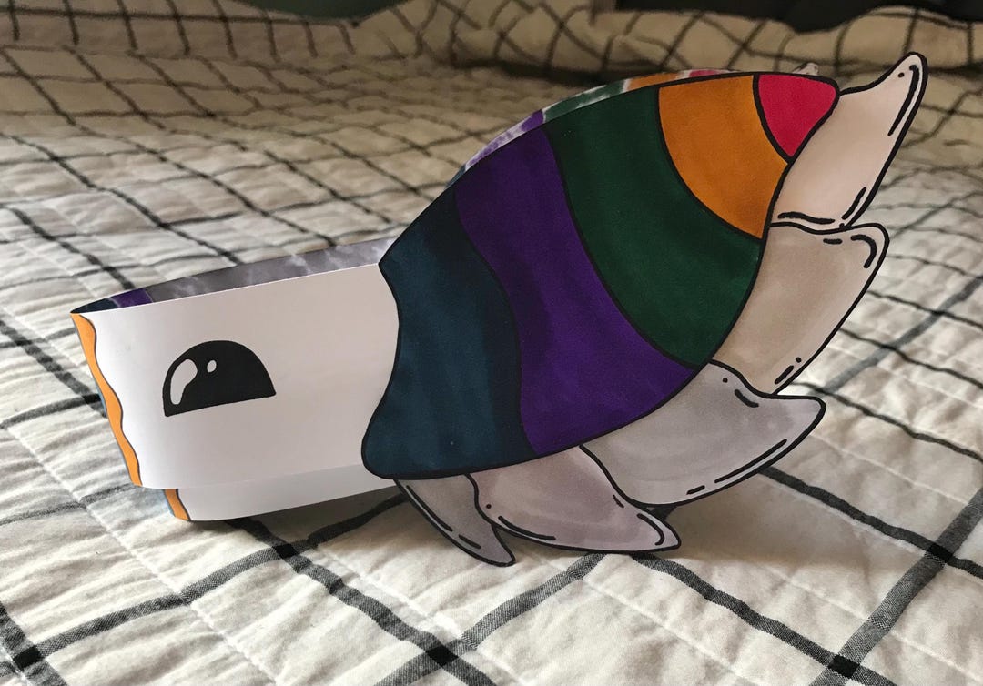 Customizable Colorful Paper Dragon Puppet - Etsy