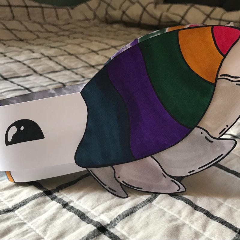 Dragon Puppet Paper - Etsy