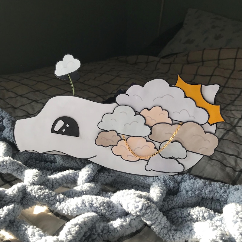 Dragon Puppet Paper - Etsy
