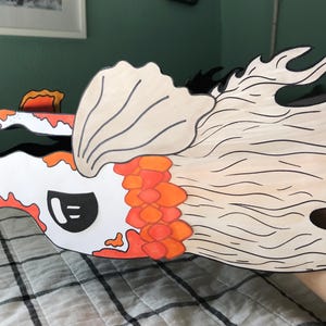 Koi Fish Themed Dragon Puppet - Etsy